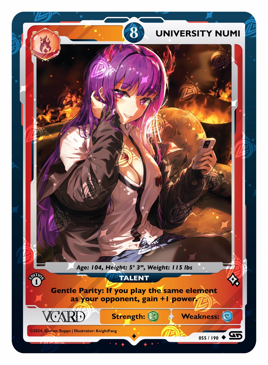 VCard Trading Card Game